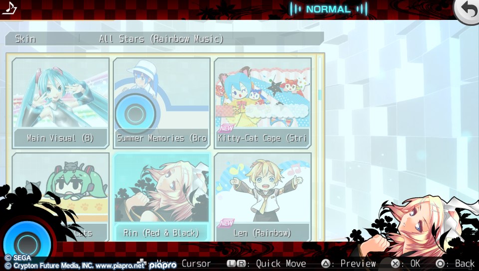 List of Skins (F 2nd) - Project DIVA Wiki